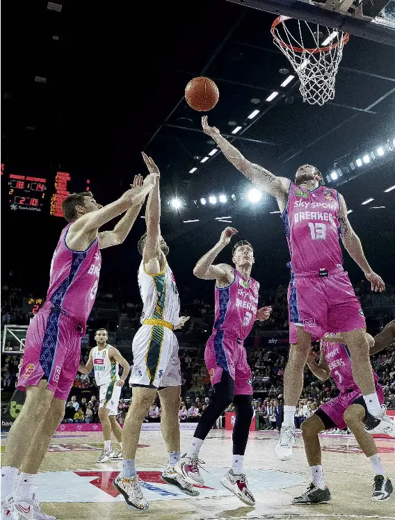 Breakers’ return scrappy but successful - PressReader