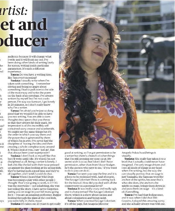 Artist to artist: The poet and the producer - PressReader