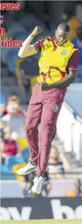 Holder achieves career best; King, Hosein make big strides - PressReader