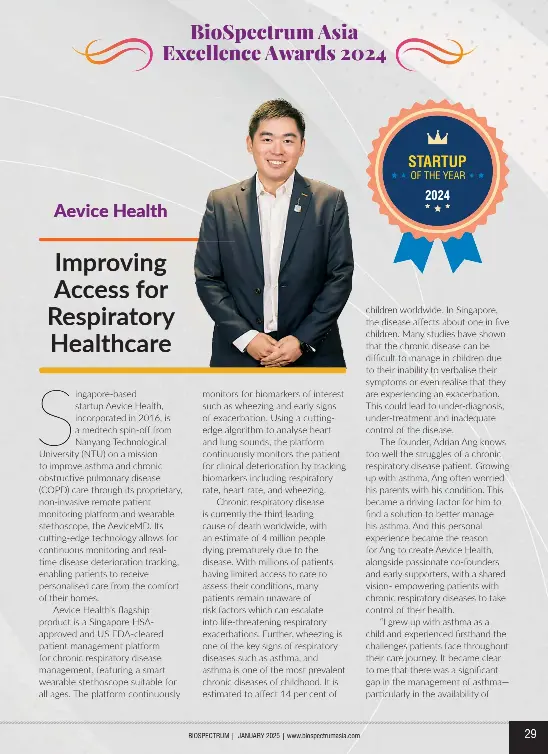 Improving Access for Respirator­y Healthcare - PressReader