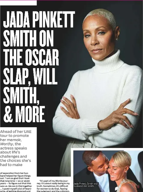 JADA PINKETT SMITH ON THE OSCAR SLAP, WILL SMITH, & MORE - PressReader