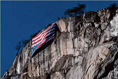 ‘Distress flag’ protests staff cuts at Yosemite - PressReader