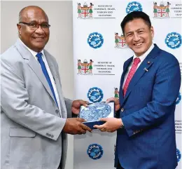 Japan’s Minister REAFfiRMS SUPPORT TO FIJI - PressReader