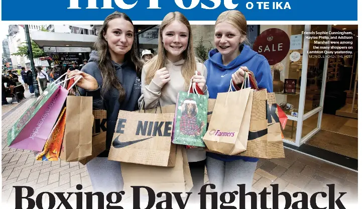Boxing Day fightback for central city retail - PressReader