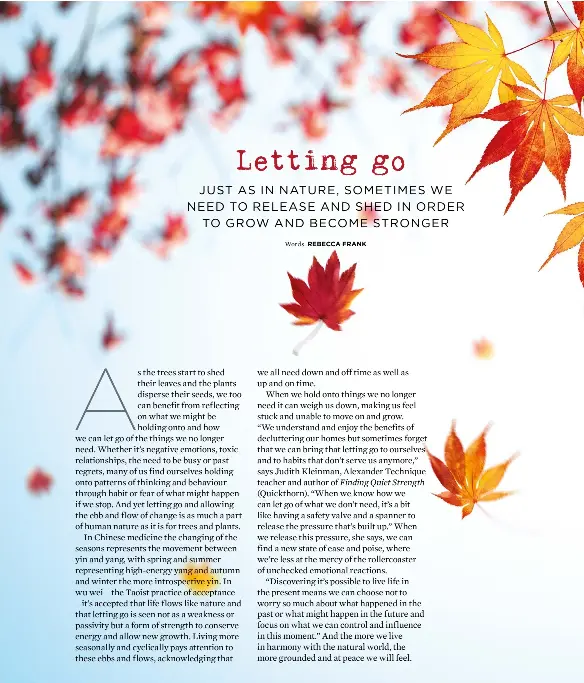 Letting go - PressReader