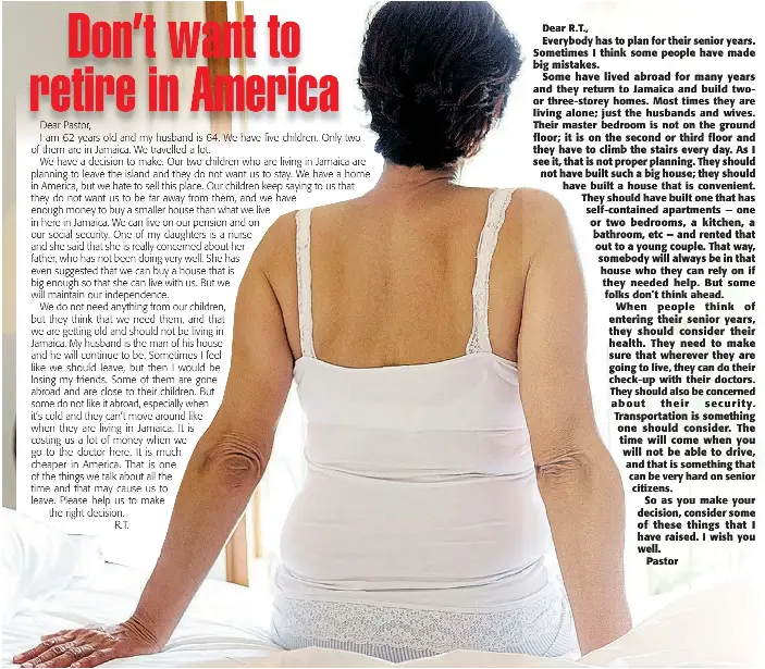 Don’t want to retire in America - PressReader