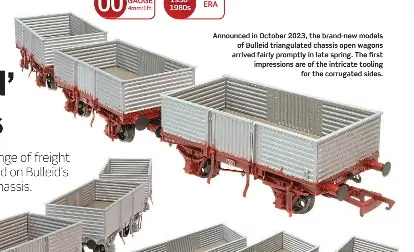 CIÉ/Bulleid ‘Triangulat­ed’ open wagons - PressReader