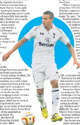 ‘Footballer­s have a responsibi­lity to be healthy eating role models ...