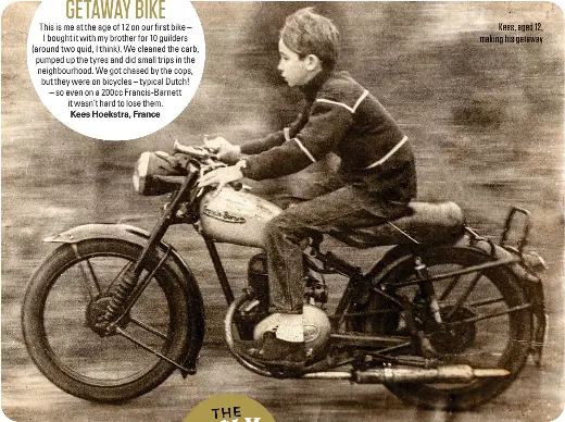 MY FIRST GETAWAY BIKE - PressReader