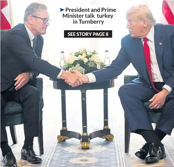 TRUMP TAKES TO SCOTLAND - PressReader