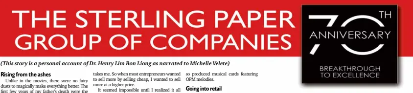 THE STERLING PAPER GROUP OF COMPANIES B3- - PressReader