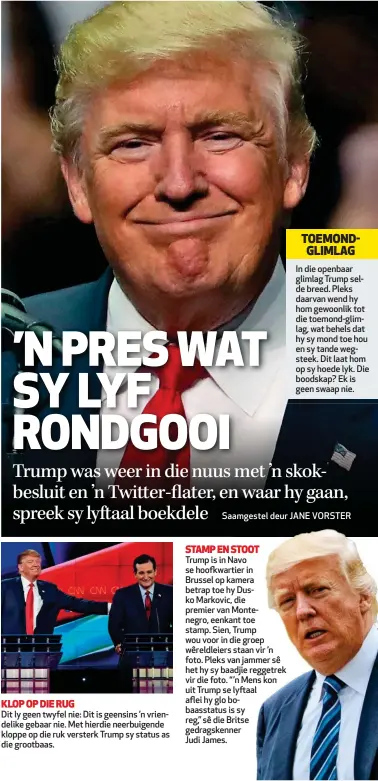 Wat Trump se lyftaal te kenne gee - PressReader