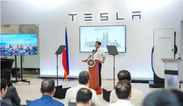 Marcos says Tesla’s entry in PH can help EV industry - PressReader
