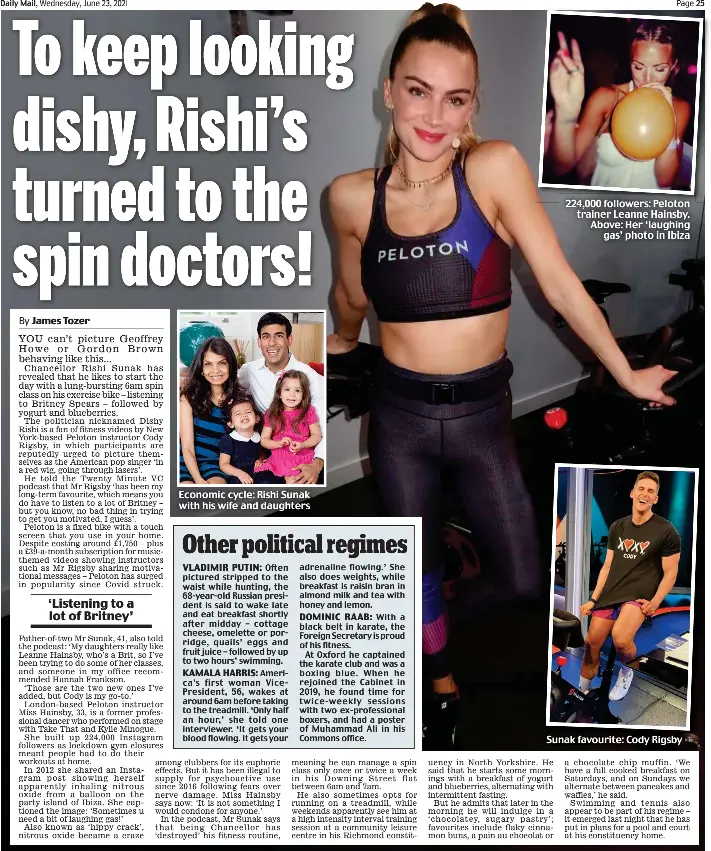To keep looking dishy, Rishi’s turned to the spin doctors! - PressReader