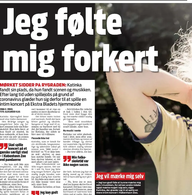 Jeg følte mig forkert - PressReader