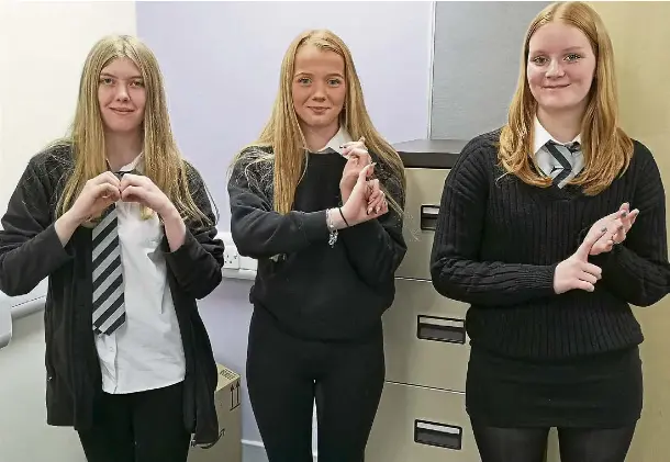 School leads way with sign language courses - PressReader