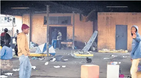 Dilapidate­d homeless shelter in Joburg CBD to shut down - PressReader