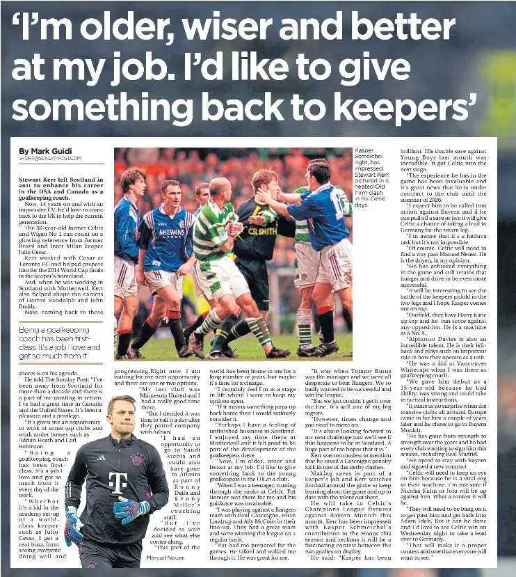 ‘I’m older, wiser and better at my job. I’d like to give something back ...