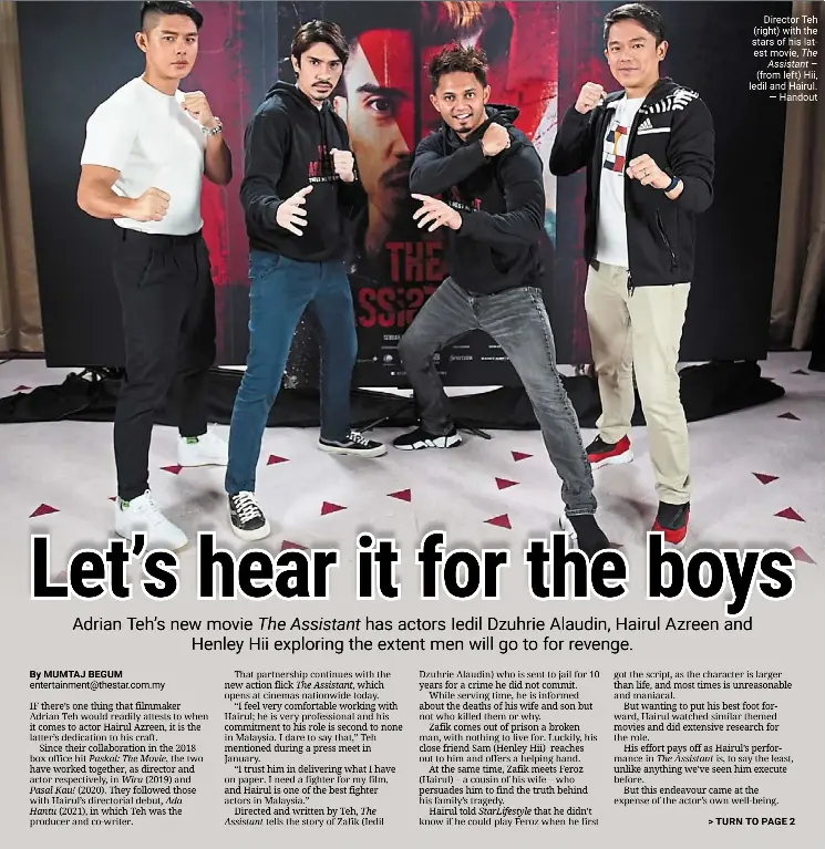Let’s hear it for the boys - PressReader