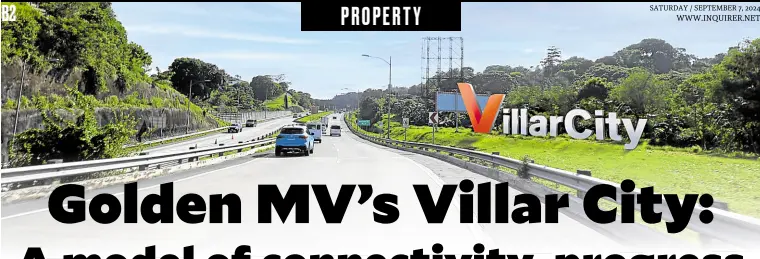 Golden MV’s Villar City: A model of connectivi­ty, progress - PressReader