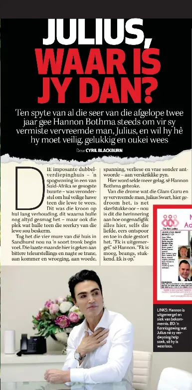 WAAR IS JY DAN? - PressReader