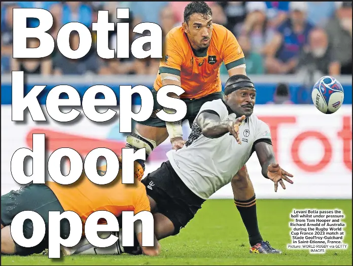Botia keeps door open - PressReader