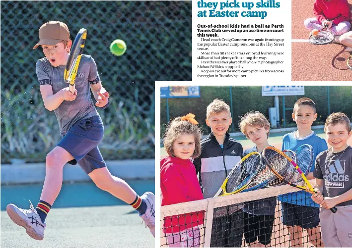 Kids smash it as they pick up skills at Easter camp - PressReader