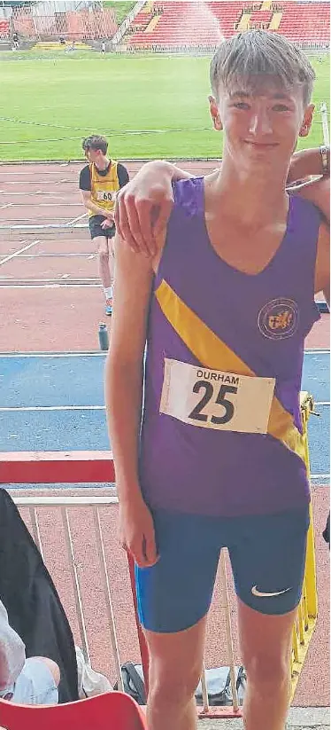 Obinna-Alo and McQue secure Durham spots for Championsh­ips - PressReader