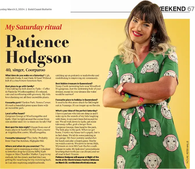 Patience Hodgson - PressReader