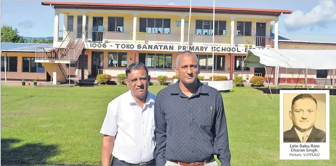 81 years on Birth and rise of Toko Sanatan Primary School - PressReader