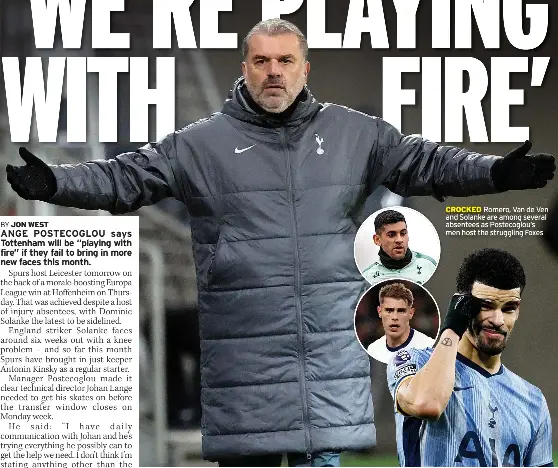 ‘WE’RE PLAYING WITH FIRE’ - PressReader