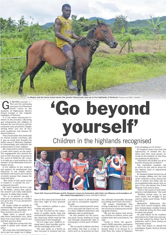 ‘Go beyond yourself’ - PressReader