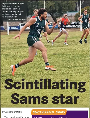 Scintillat­ing Sams star - PressReader