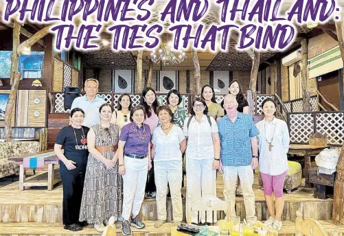 PHILIPPINE­S AND THAILAND THE TIES THAT BIND - PressReader