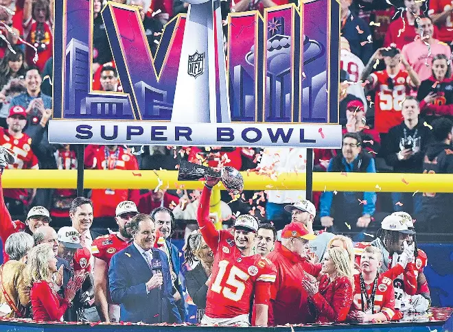 Pat Mahomes y los Chiefs logran el “back to back” - PressReader