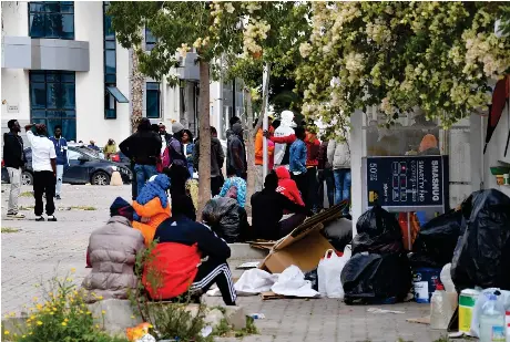 Migrant killed in clash at makeshift camp in Tunisia - PressReader