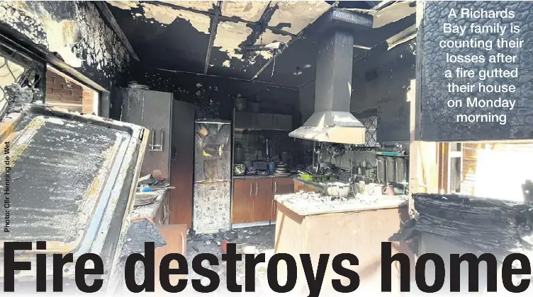 Fire destroys home - PressReader
