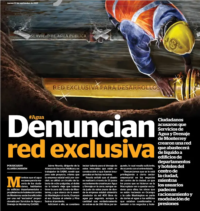 Denuncian red exclusiva - PressReader