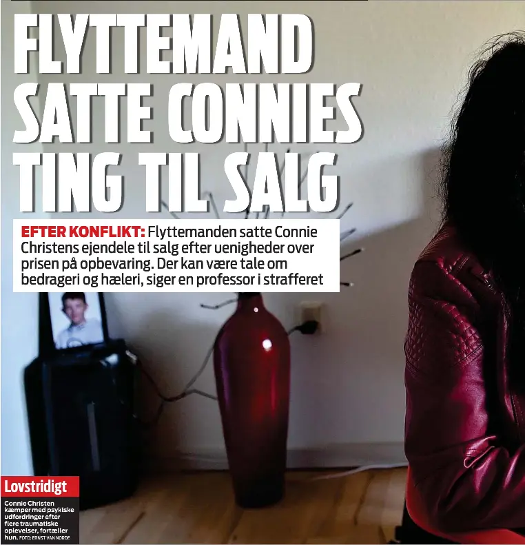 FLYTTEMAND SATTE CONNIES TING TIL SALG - PressReader