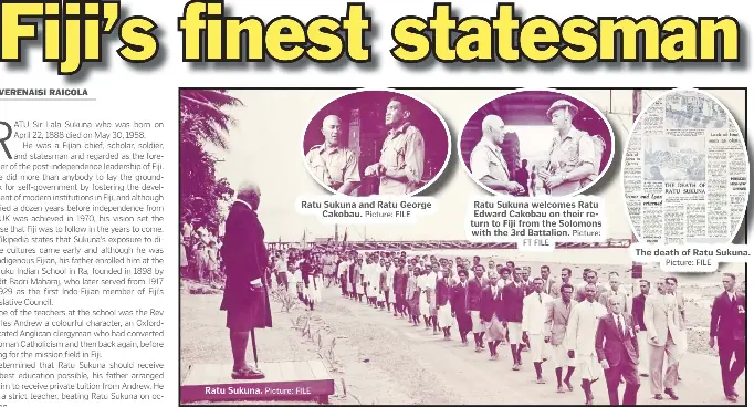 Fiji’s finest statesman - PressReader