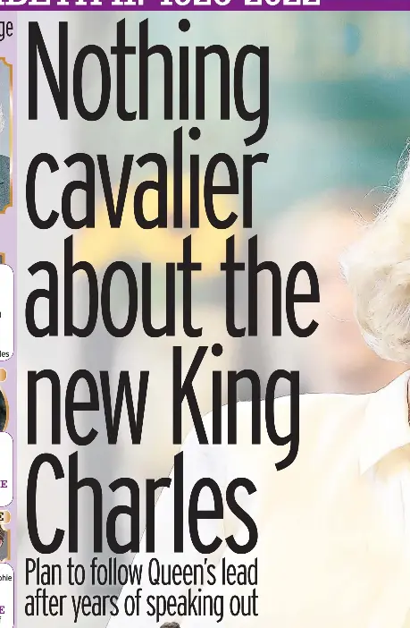 Nothing cavalier about the new King Charles - PressReader
