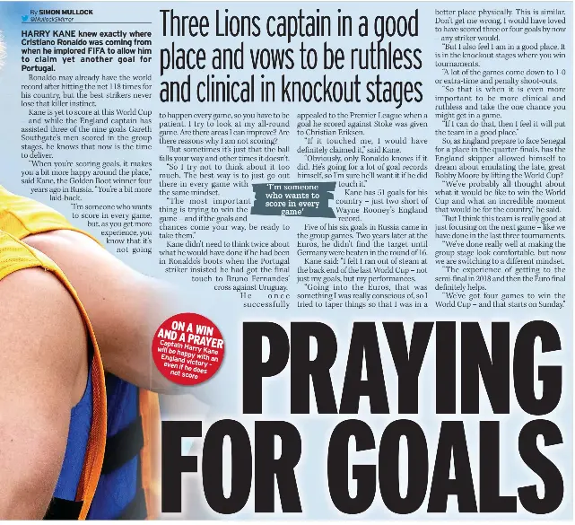 PRAYING FOR GOALS - PressReader