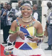 Splash of Africa reigns at SONA - PressReader