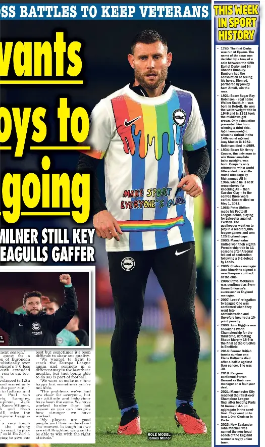 Rob wants old boys to keep going - PressReader