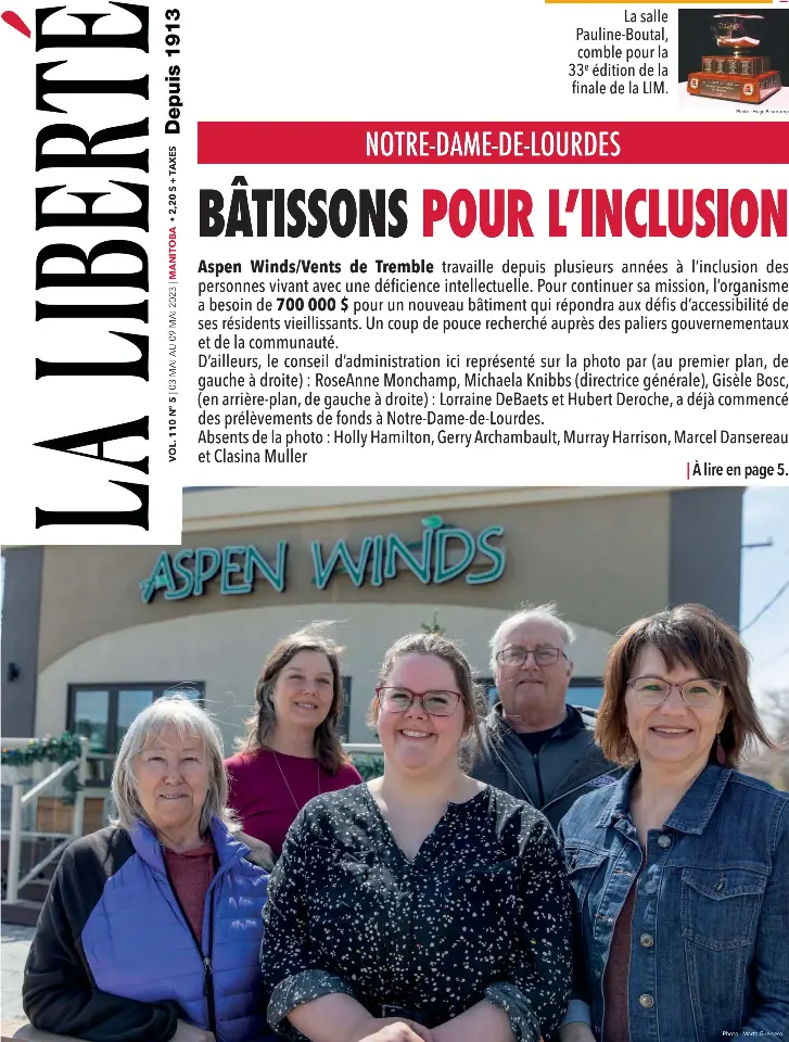 BÂTISSONS POUR L'INCLUSION - PressReader