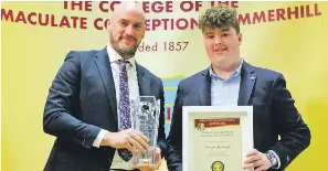 Achievemen­ts of Summerhill College pupils recognised at annual ...