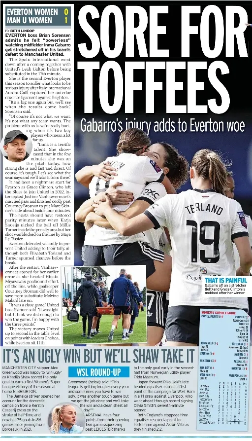 SORE FOR TOFFEES - PressReader