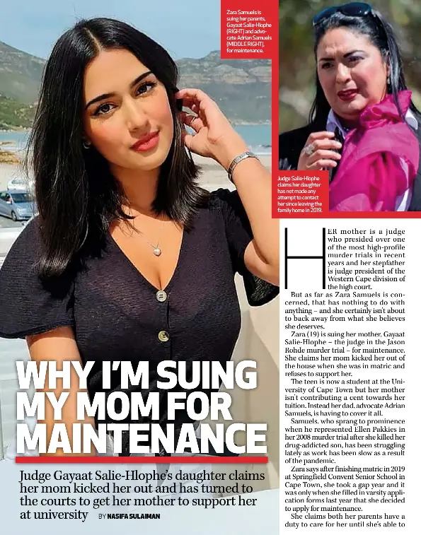 Daughter of top judge sues her mom - PressReader