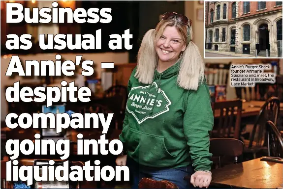 Business as usual at Annie’s – despite company going into liquidatio­n - PressReader