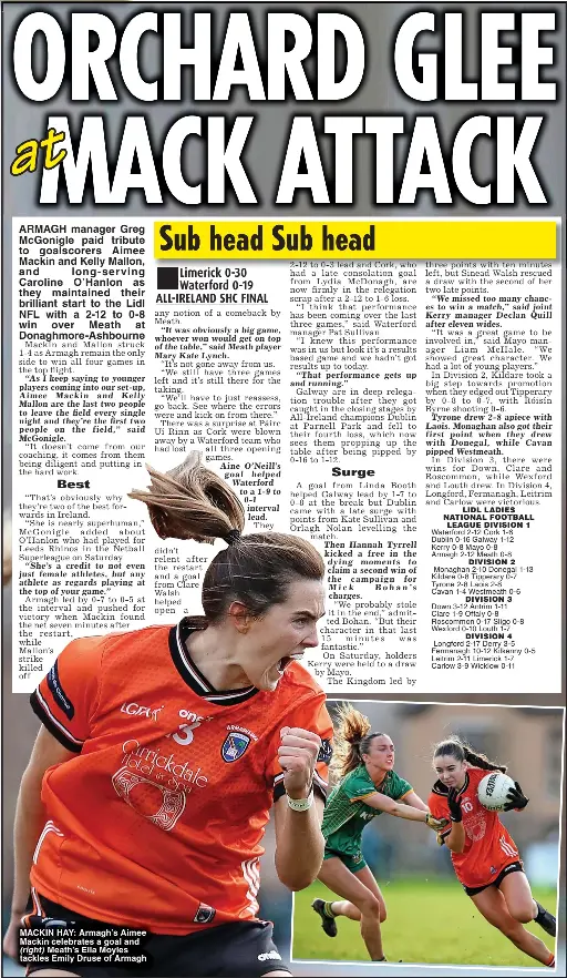 LGFA ORCHARD GLEE MACK ATTACK - PressReader